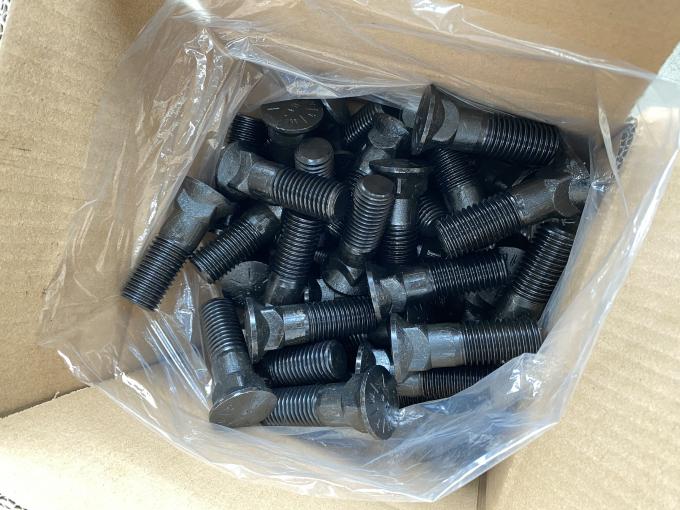 Alloy 5P8823 Plow Head Bolts 7-UNC Zinc Plated Bluing