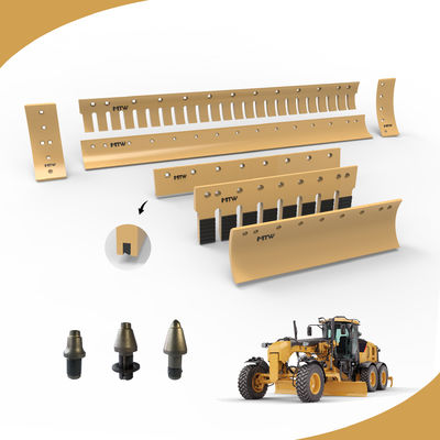 HRC Grader Blades Cutting Edge Overlays Rotating Grader End Bit