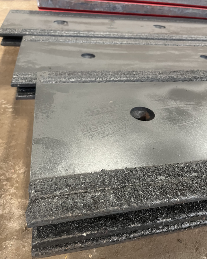 Tungsten Carbide Welded Wheel Loader Cutting Edge 1399230CI