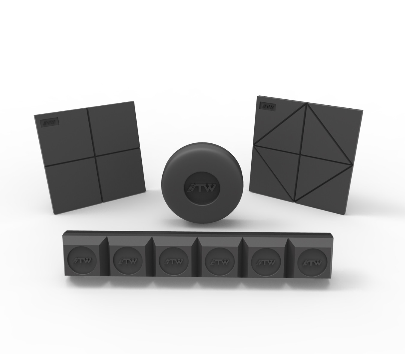 Impregnated Chock Bar Carbide Cutting Edges Teeth ISO