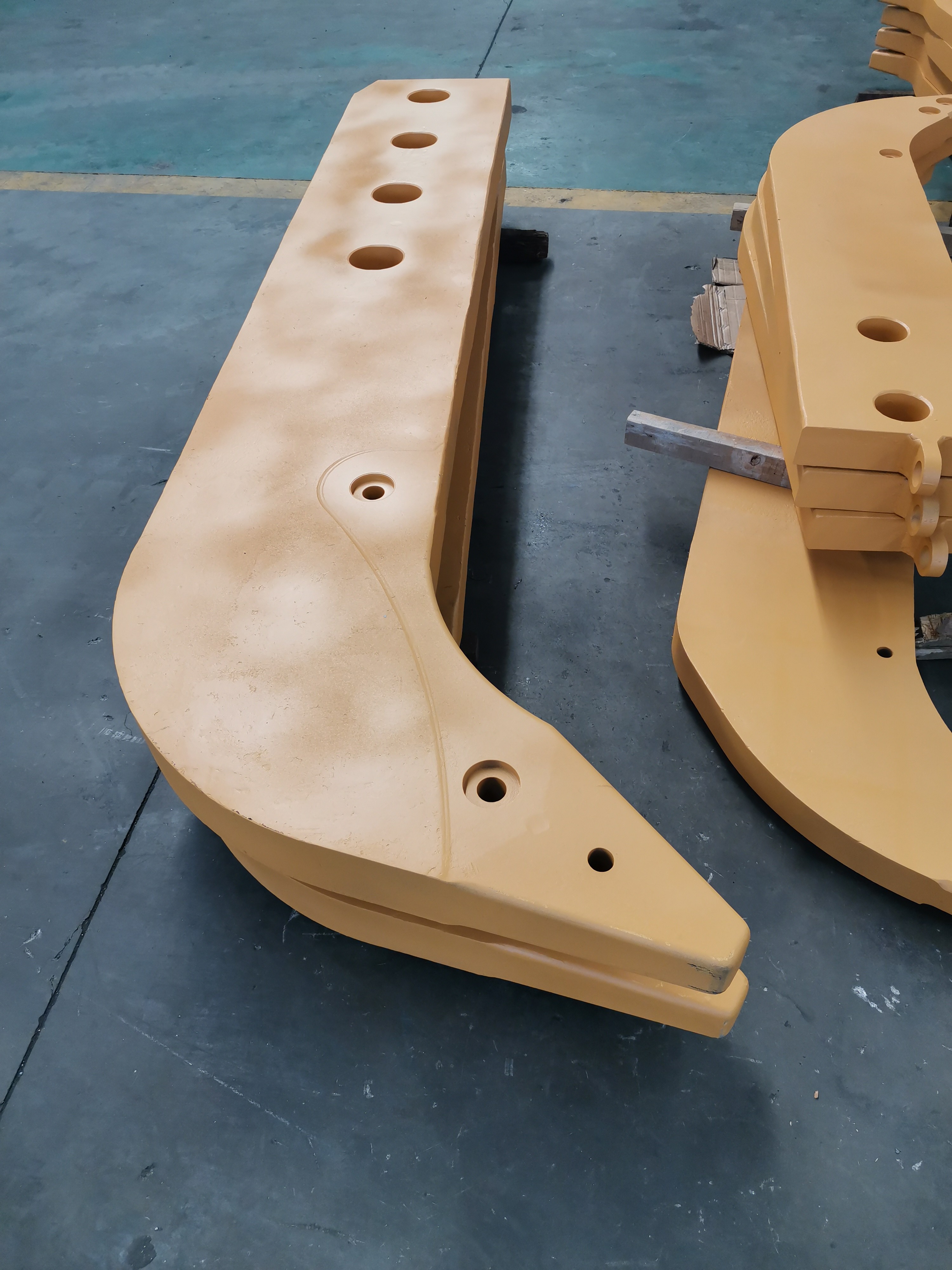 745 Single Ripper Shank D10 1182140 Yellow Scarifier Parts